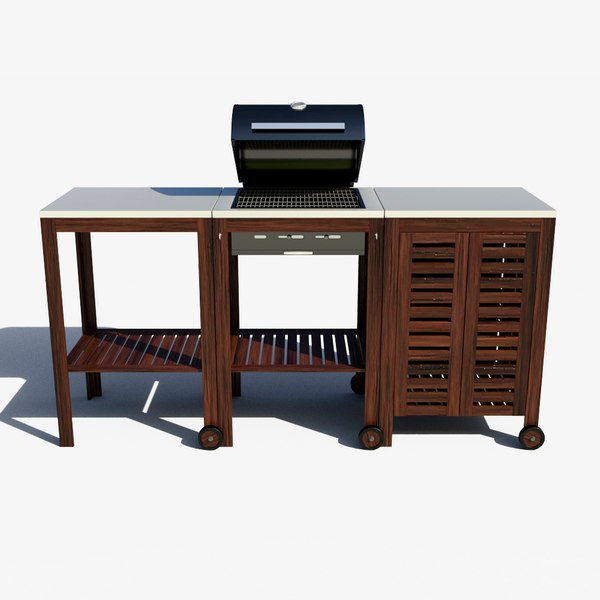 Barbeque 3D model - TurboSquid 1488636