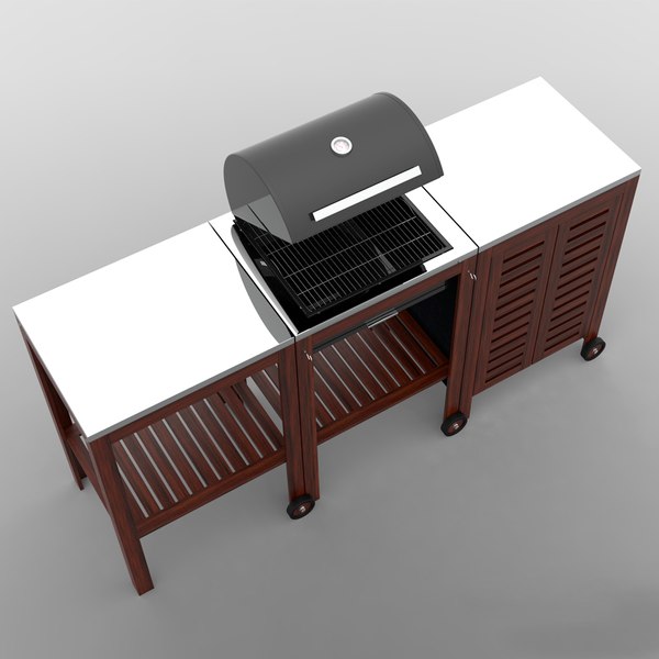 Barbeque 3D model - TurboSquid 1488636