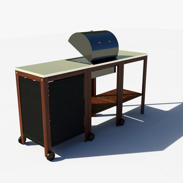Barbeque 3D model - TurboSquid 1488636
