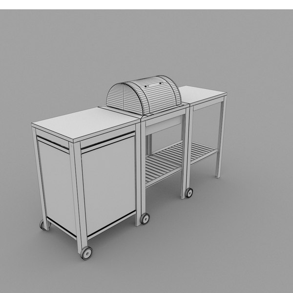 Barbeque 3D model - TurboSquid 1488636