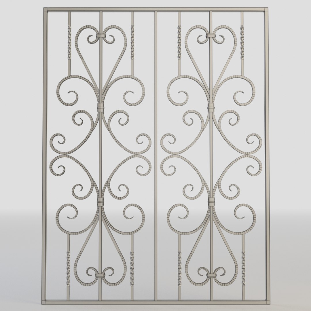 Windows Bars 3d Model