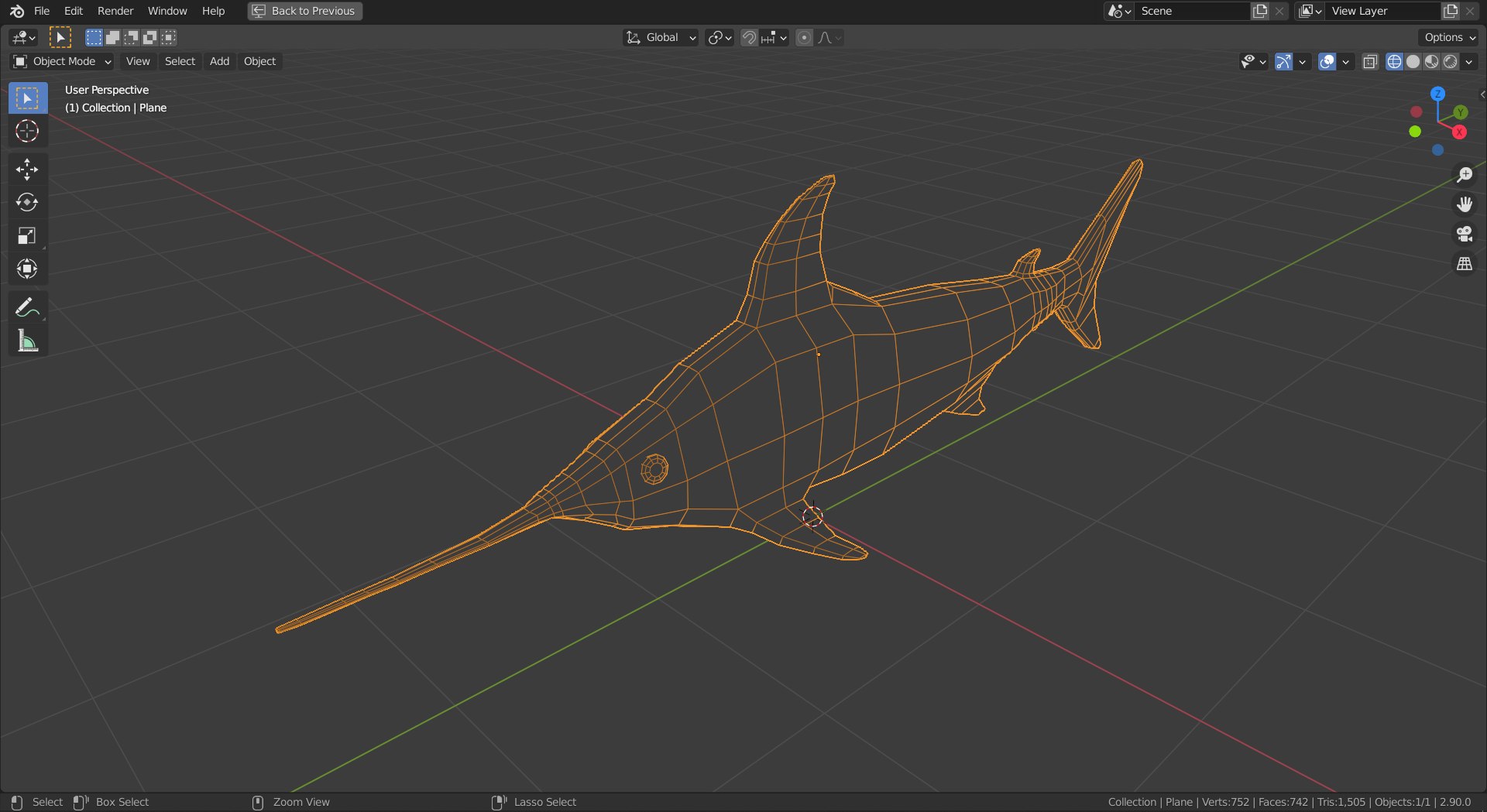 Fish Swordfish 3D Model - TurboSquid 1660471