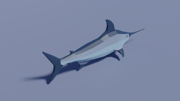 Fish swordfish 3D model - TurboSquid 1660471