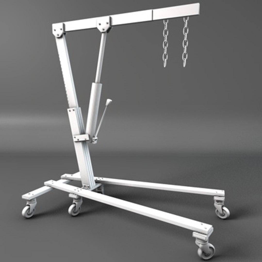 3d engine hoist