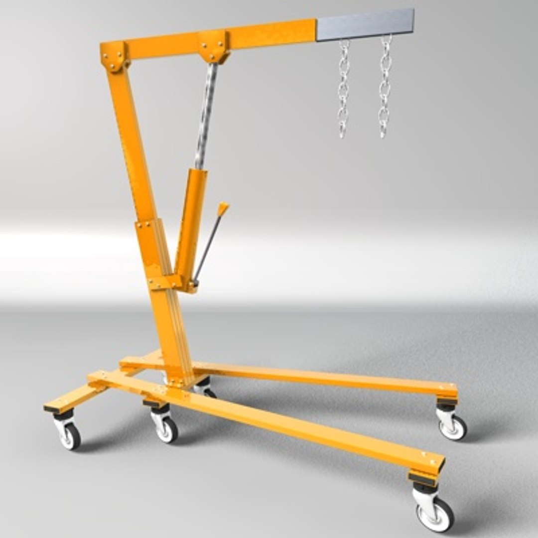 3d engine hoist