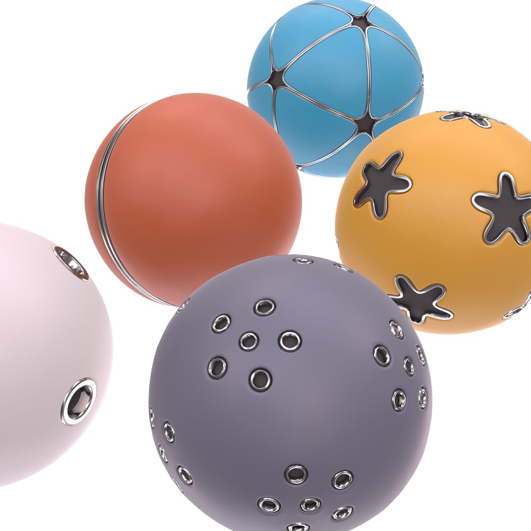 3D Balls - TurboSquid 2210552