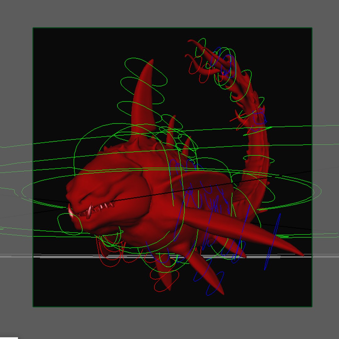 Free 3D Deep Sea Creature Rig Model - TurboSquid 1182122
