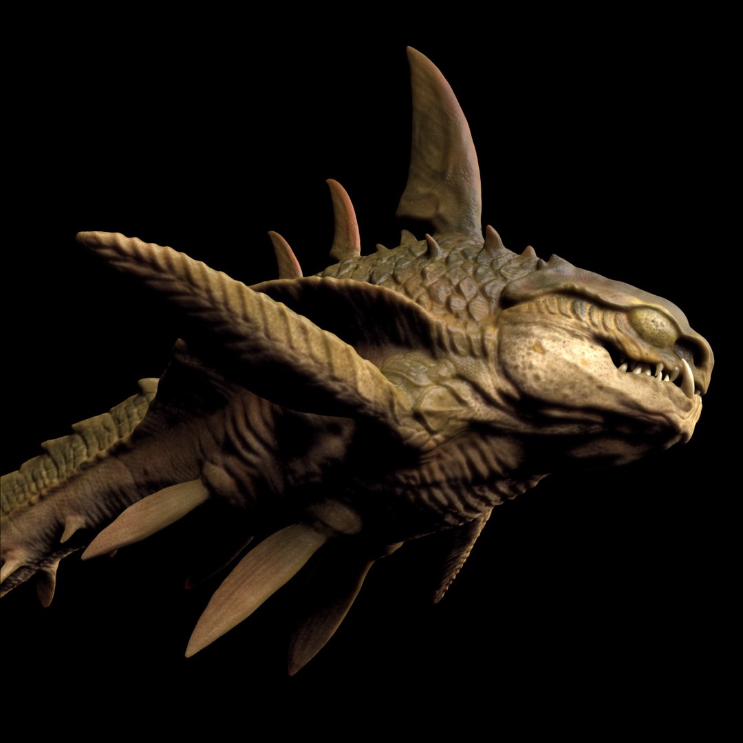 Free 3D Deep Sea Creature Rig Model - TurboSquid 1182122