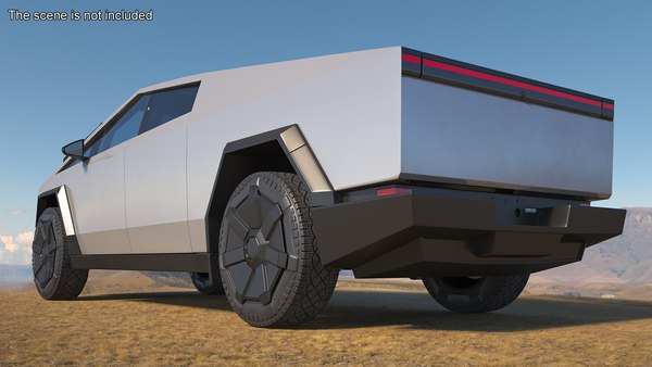 modelo 3d Camión cibernético Tesla 2024 - TurboSquid 2181273