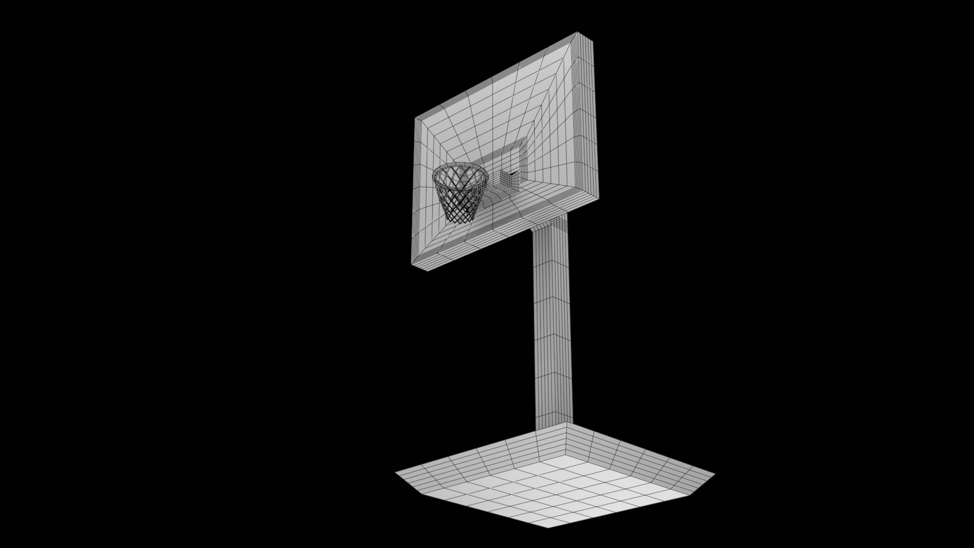 Basketball Hoop 3D - TurboSquid 1993253