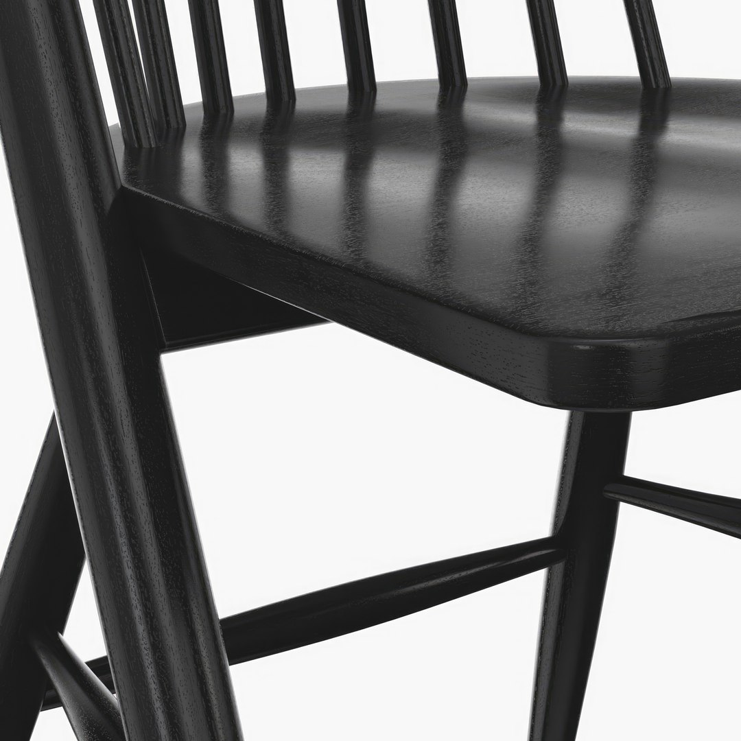 Wren Spindle Dining Chair 3D - TurboSquid 2086731