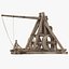 3d Medieval Trebuchet Model