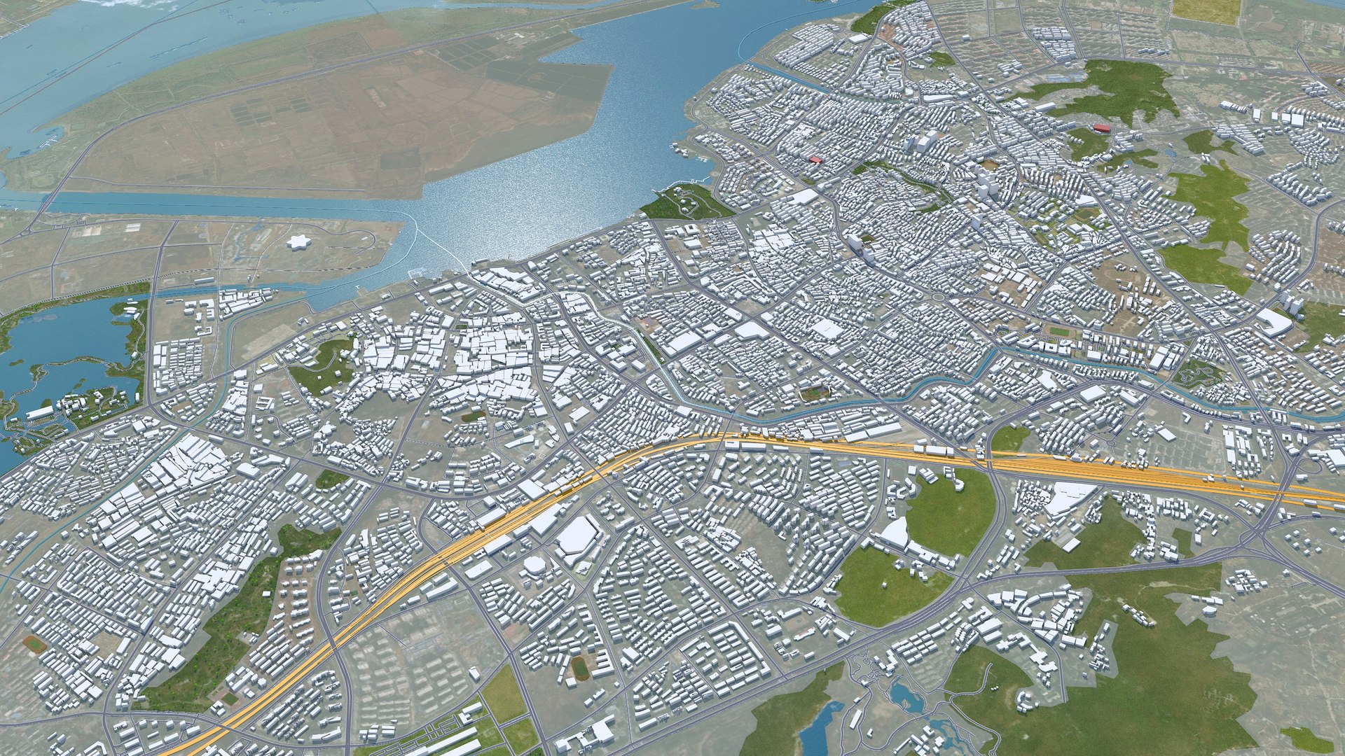 3D Zhenjiang Jiangsu China model - TurboSquid 2154942