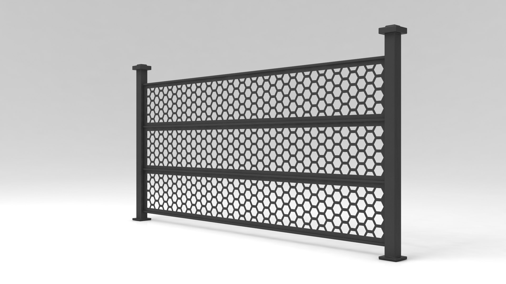 3D Iron And Metal Railings – City, Street And Garden - TurboSquid 2513422