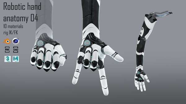 Free 3D Robotic-Hand Models | TurboSquid