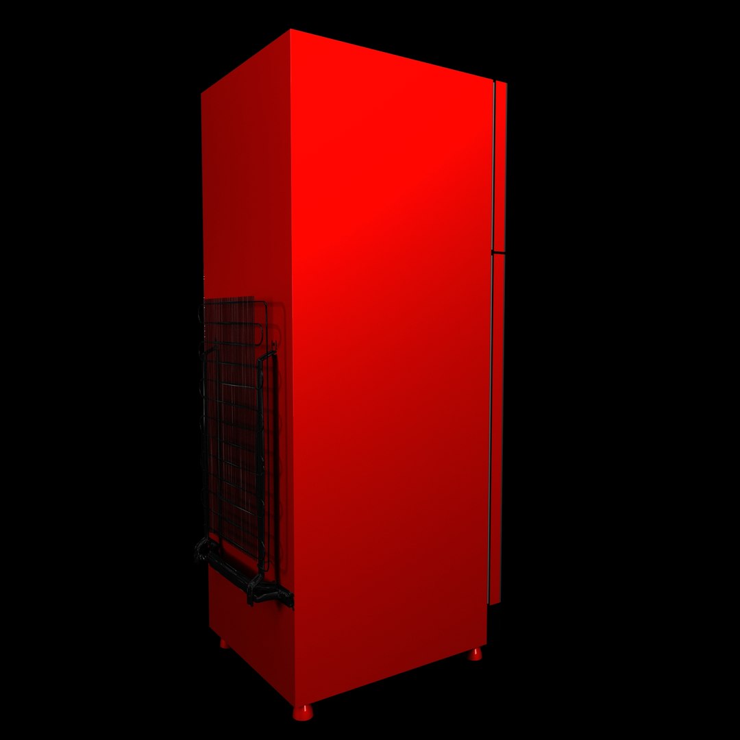 Geladeira Vintage Frigidaire 3D Model - TurboSquid 2081497