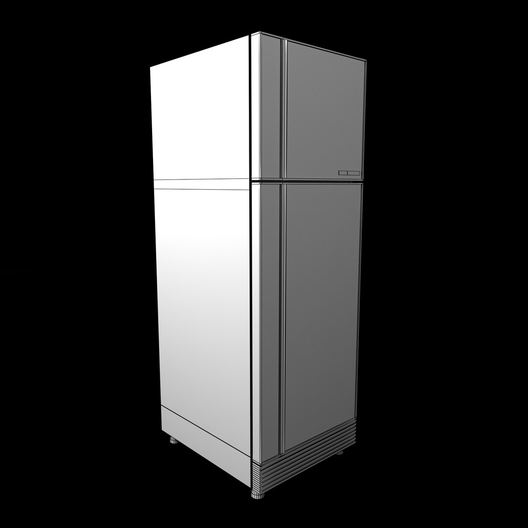 Geladeira Vintage Frigidaire 3D Model - TurboSquid 2081497