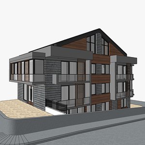 Edificios Sketchup 3D Modelos para Descargar | TurboSquid