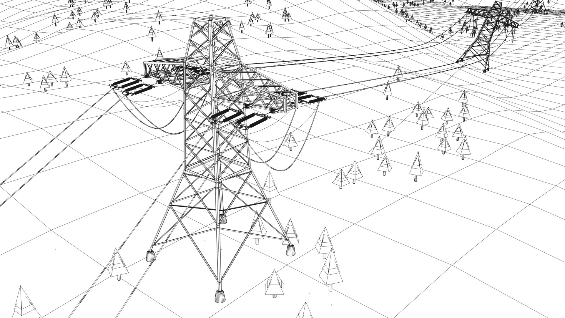 3D Thermal Power Plant Model - TurboSquid 1950616