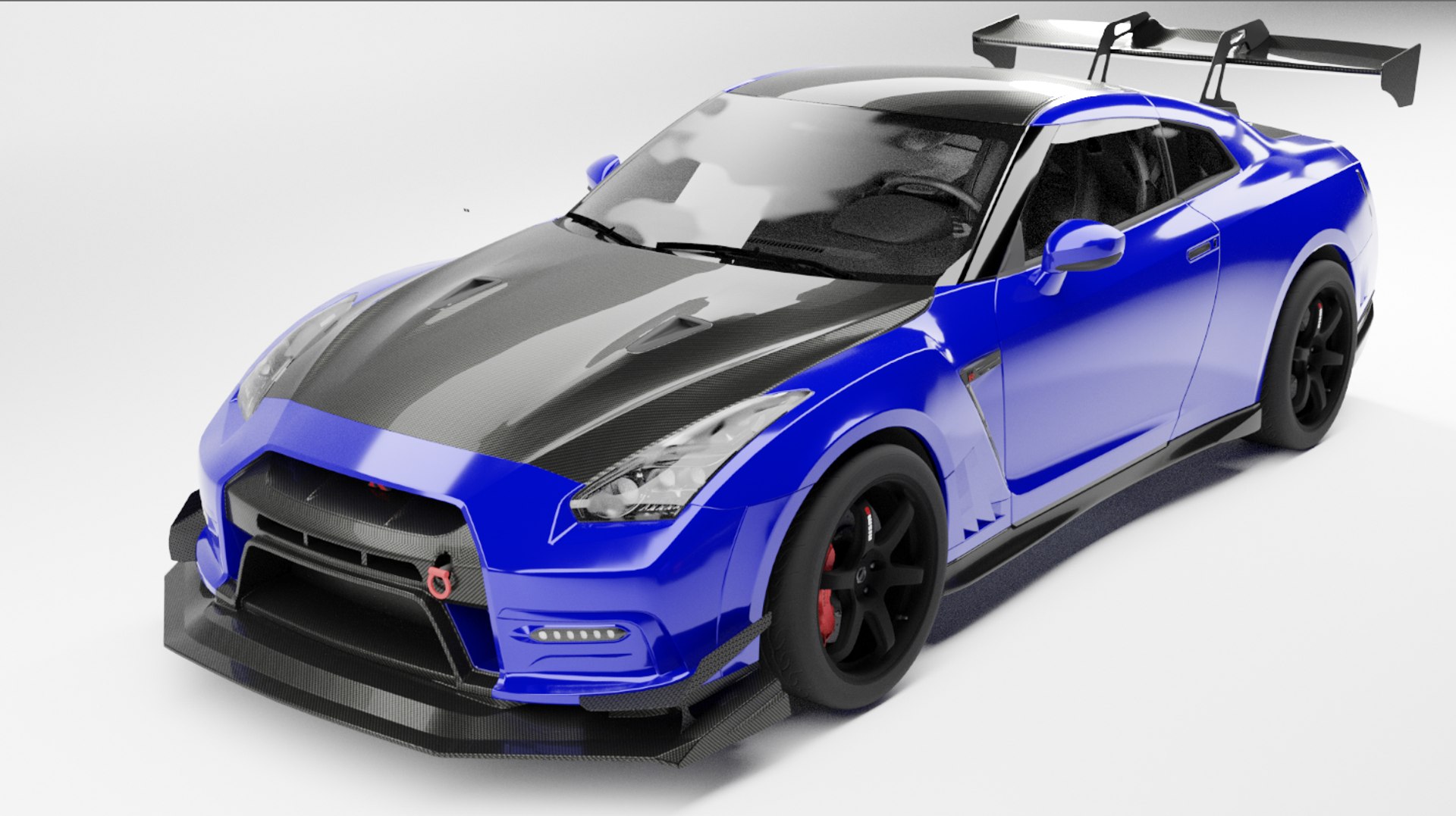 3D 2017 Nissan GT-R R35 - TurboSquid 2035551
