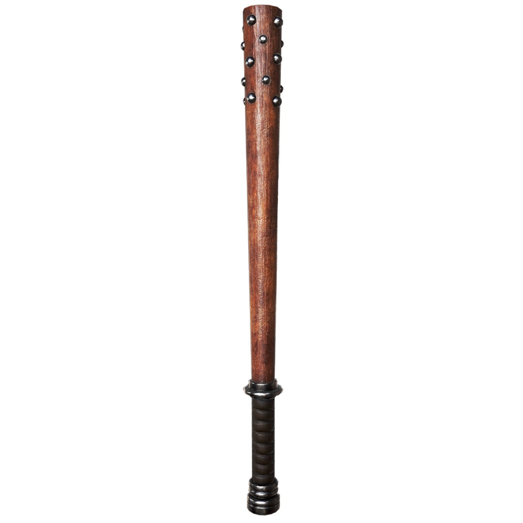 3D Gameready Studded Club - TurboSquid 1216612