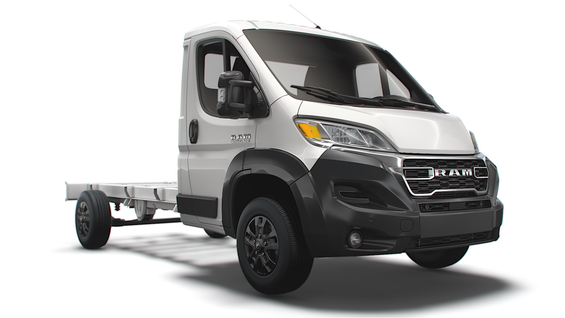 RAM Promaster Chassis Truck 3800WB 2022 Model - TurboSquid 1899766