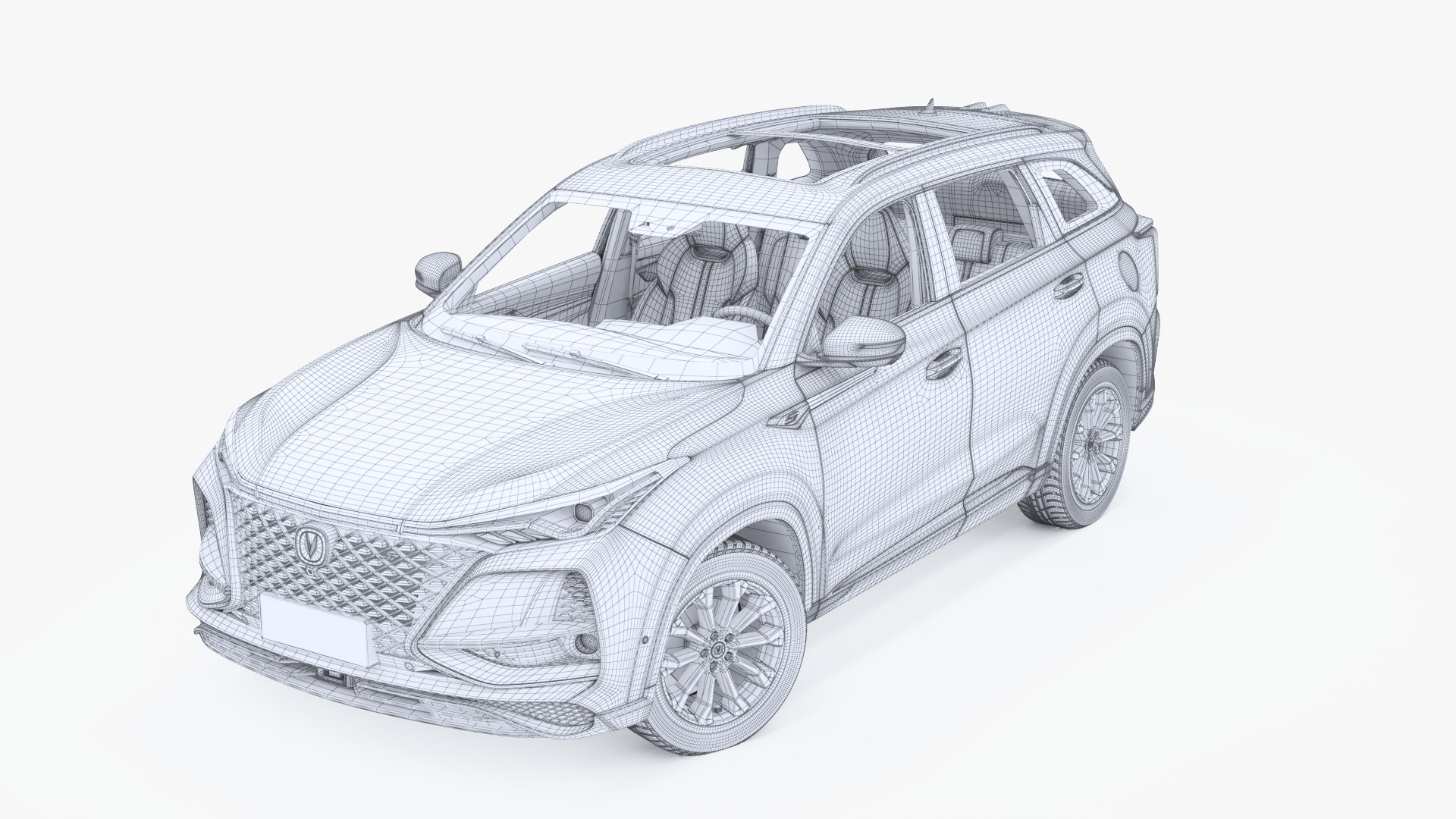 3D ChangAn CS75 Plus - TurboSquid 2056165