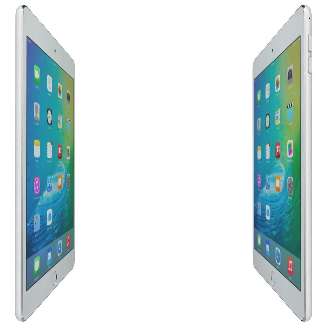 apple ipad mini 4 3d model