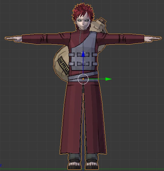 gaara Modelo 3D - TurboSquid 802474