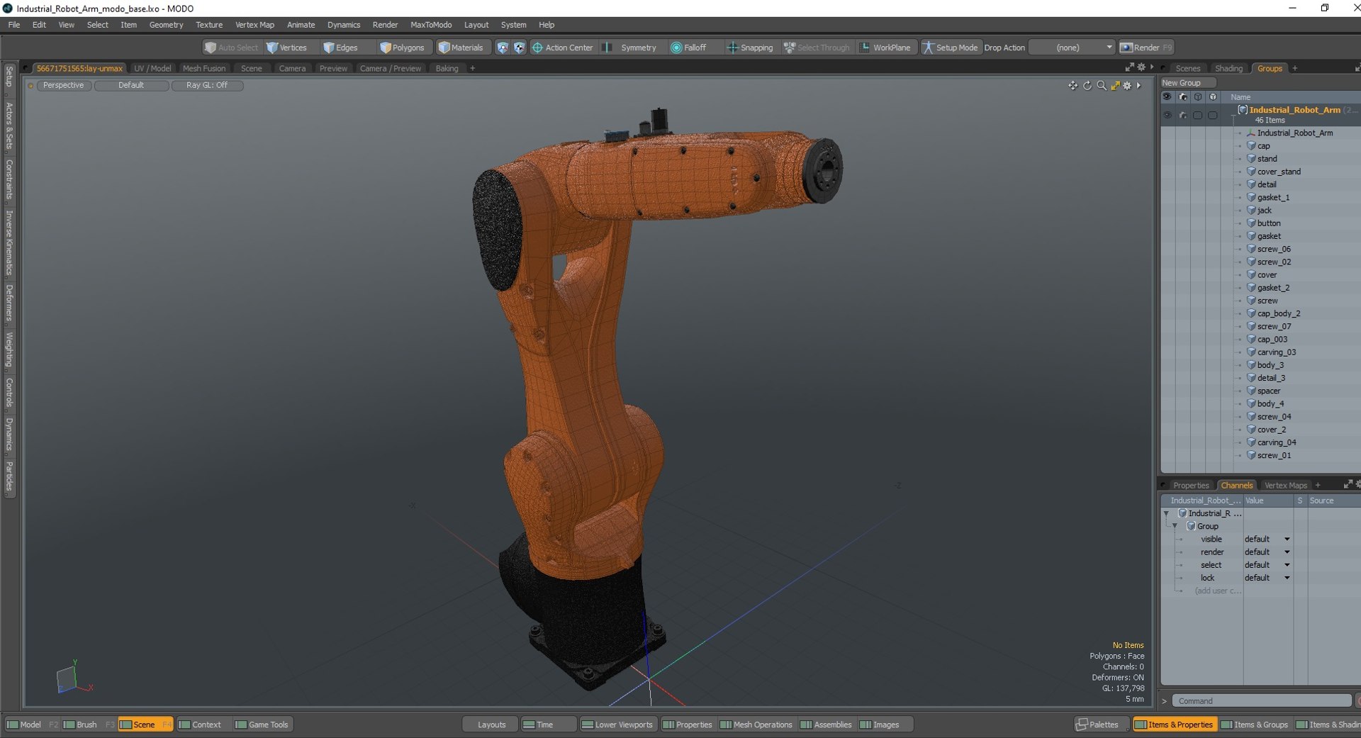 3D Industrial Robot Arm Model - TurboSquid 2149875