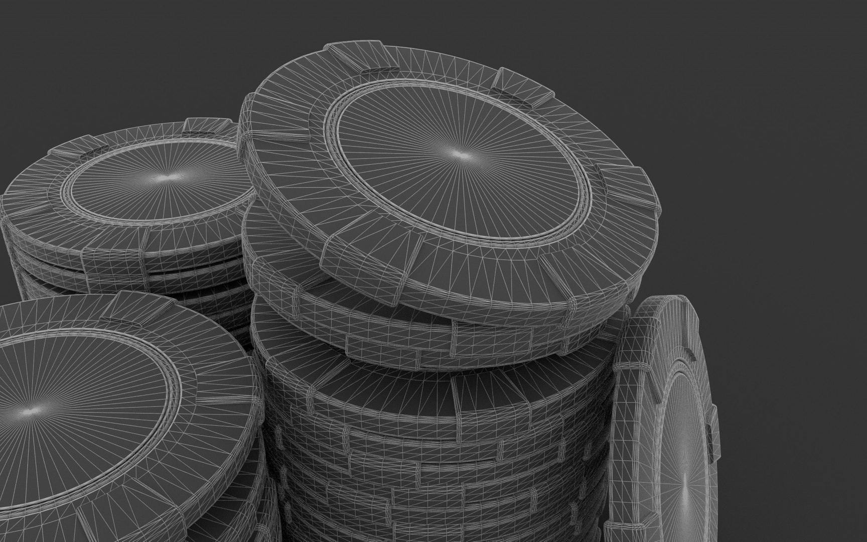 3D Poker Chip Model - TurboSquid 1831312
