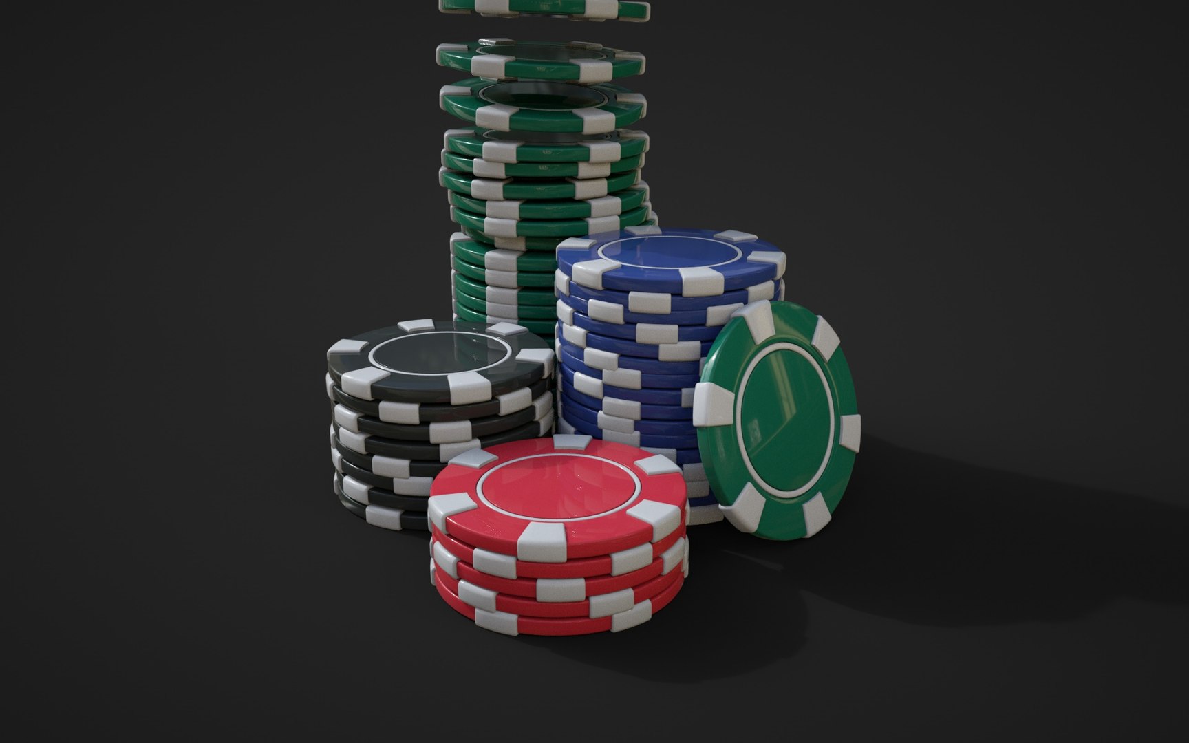 3D Poker Chip Model - TurboSquid 1831312