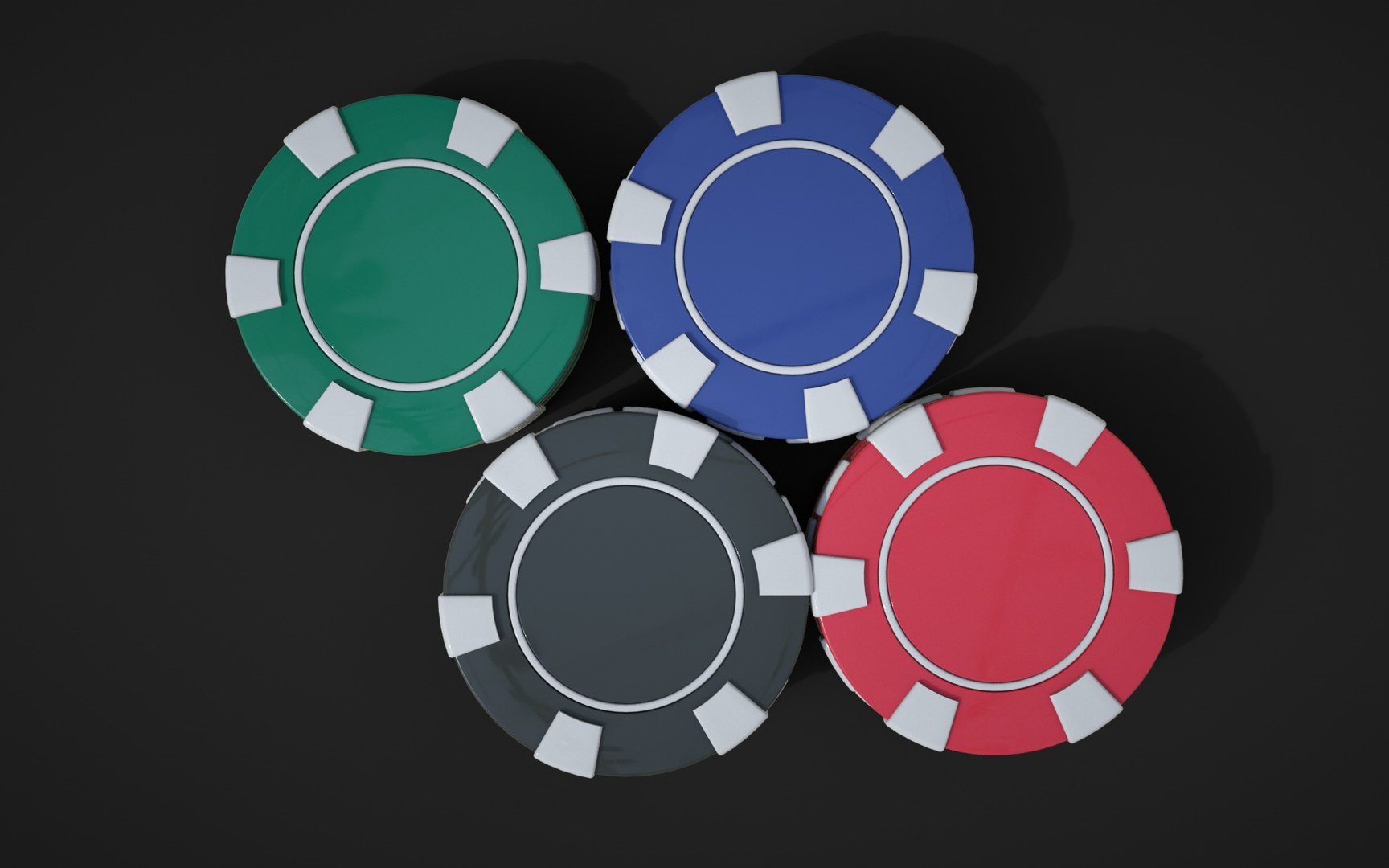 3D Poker Chip Model - TurboSquid 1831312