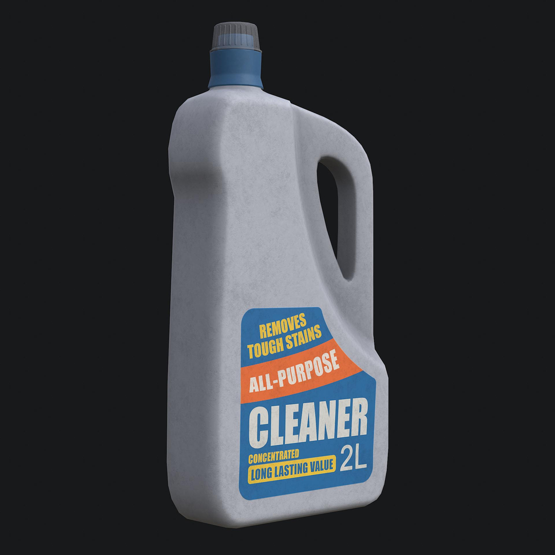 3D Model All Purpose Cleaner Real-Time - TurboSquid 2388258