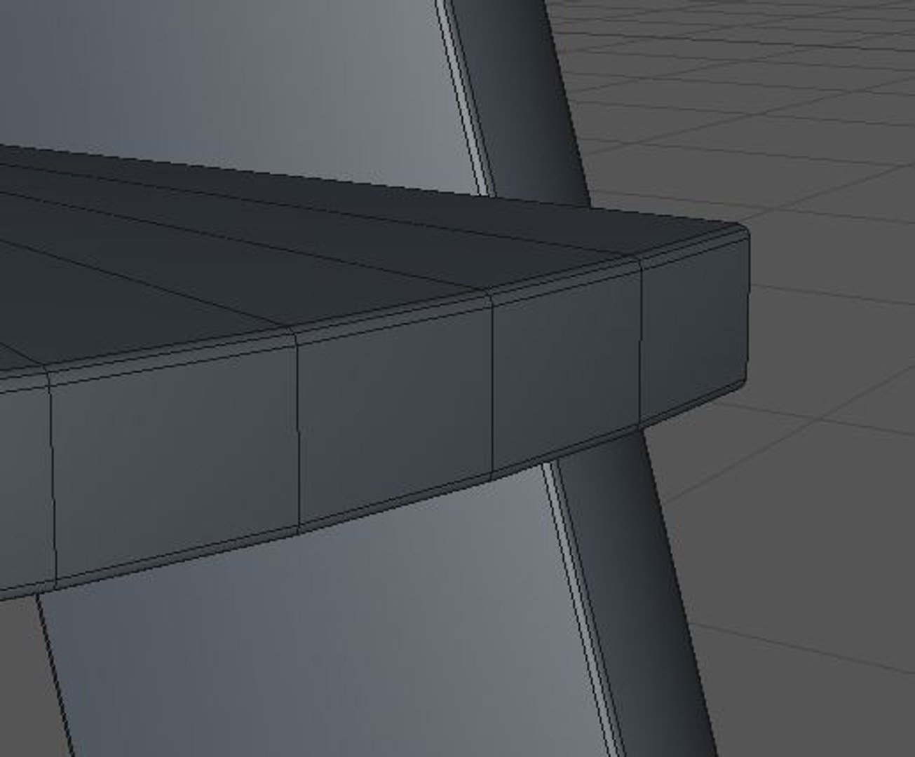 corner display stand 3d model