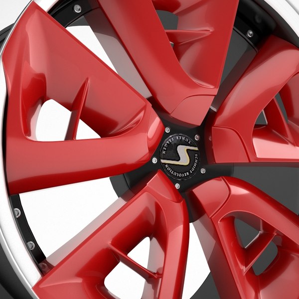 schmidt wheel rims 1 3d model