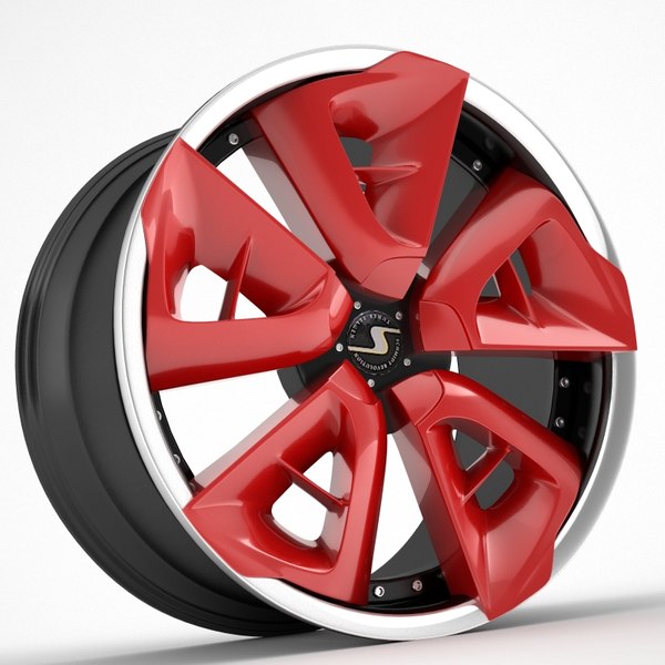schmidt wheel rims 1 3d model