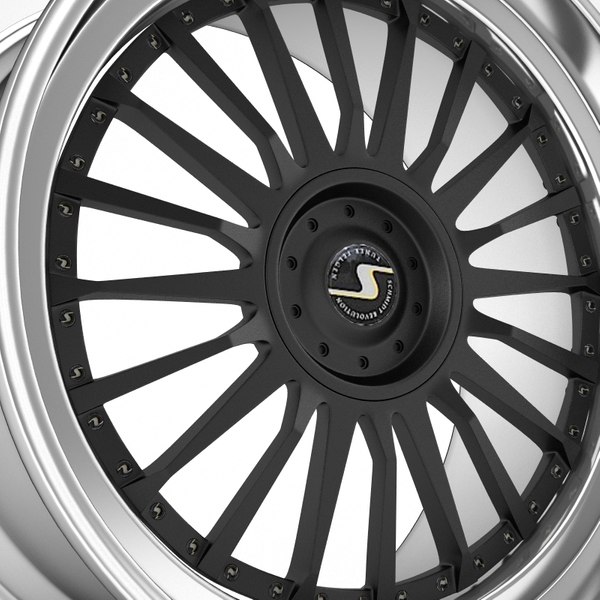 schmidt wheel rims 1 3d model