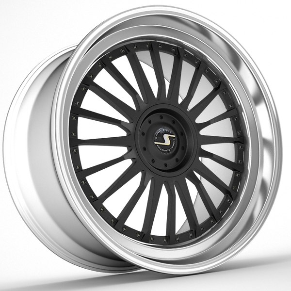 schmidt wheel rims 1 3d model