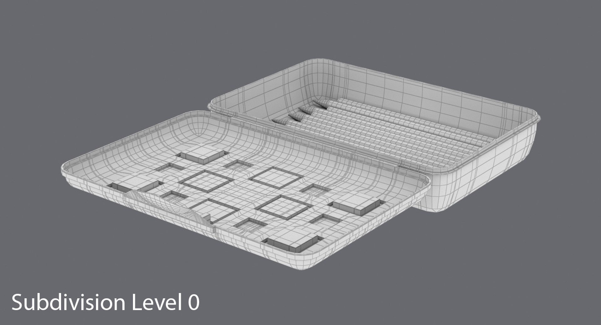 3d Model Of Pencil Box