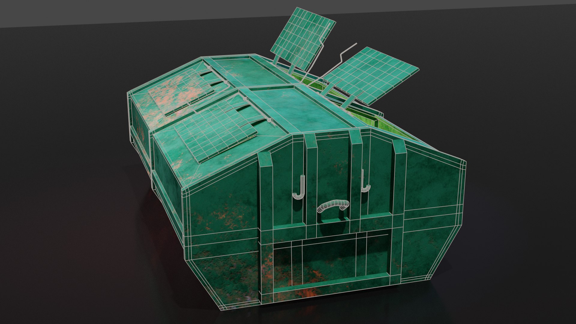 Trash can model - TurboSquid 1737201