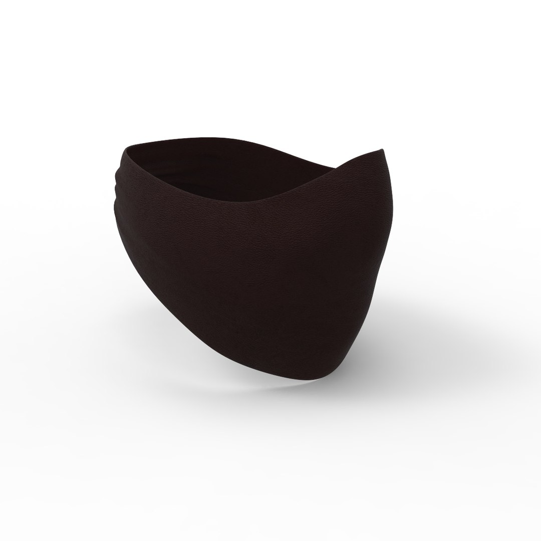 Leather Balaclava Mask 3ds