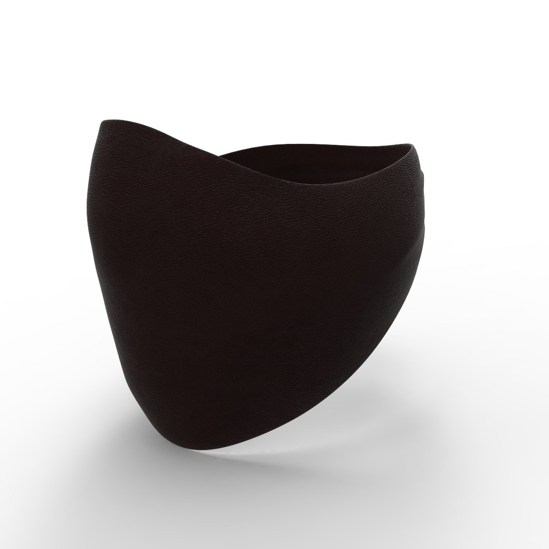 Leather Balaclava Mask 3ds