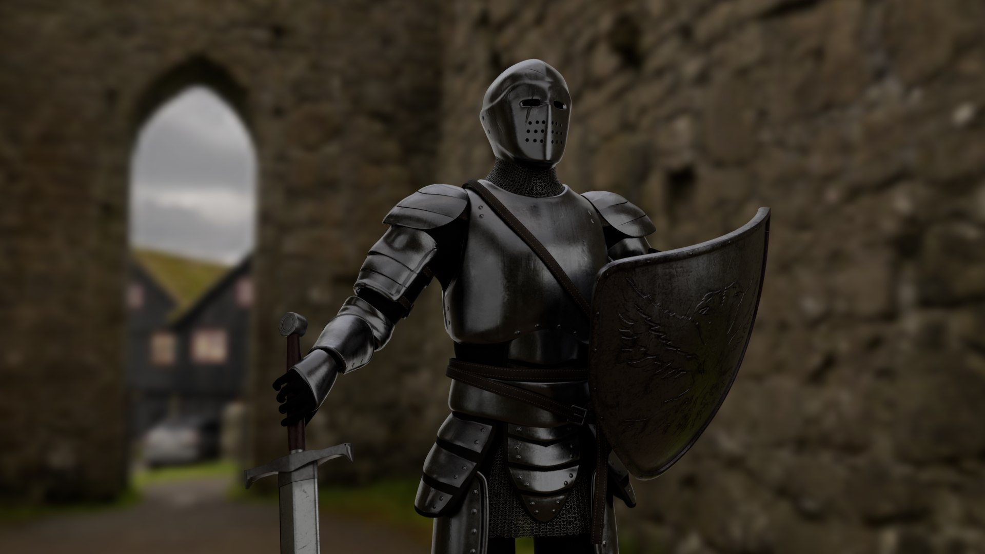 3D Knight - TurboSquid 1960281