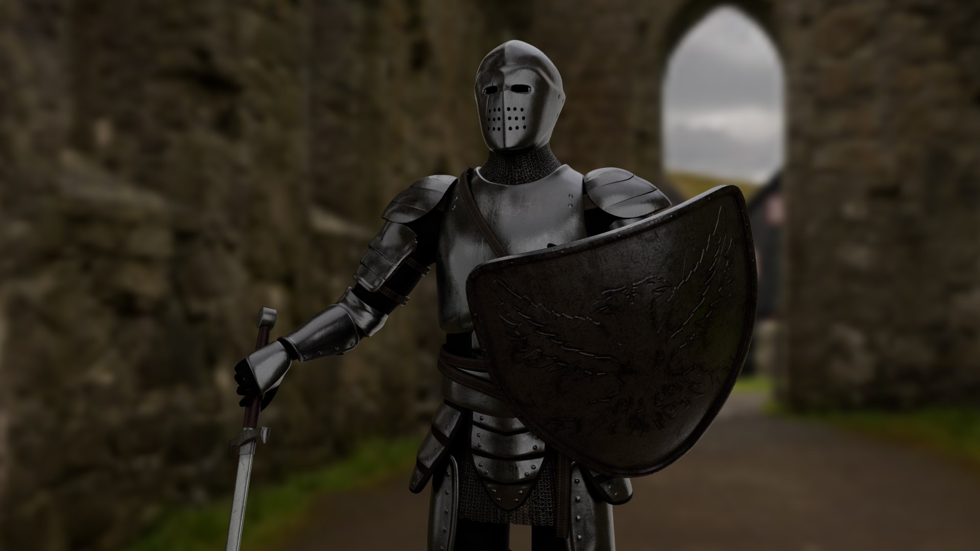 3D Knight - TurboSquid 1960281