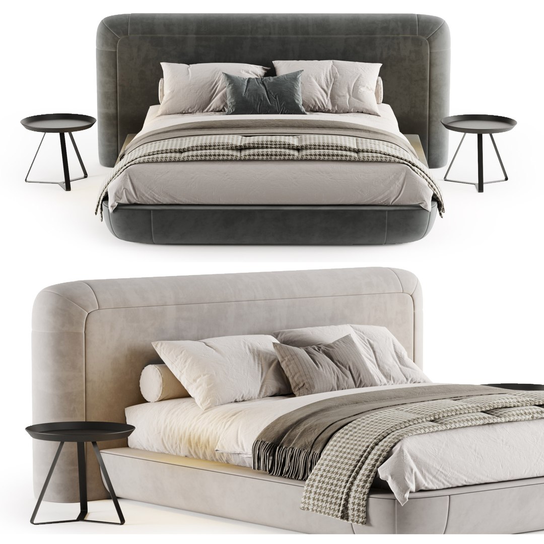 OKOME Bed By Alias 3D Model - TurboSquid 2133870