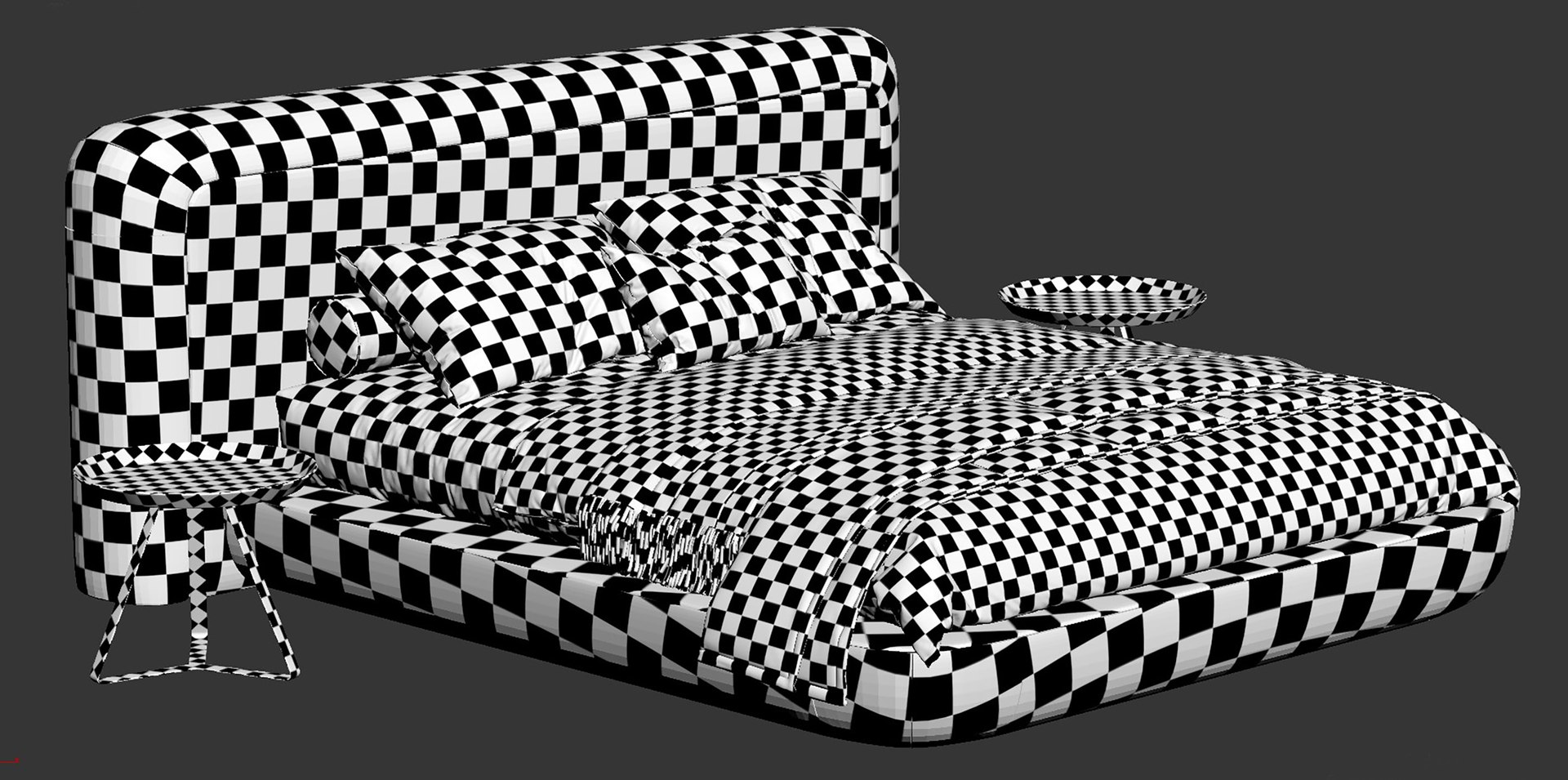 OKOME Bed By Alias 3D Model - TurboSquid 2133870