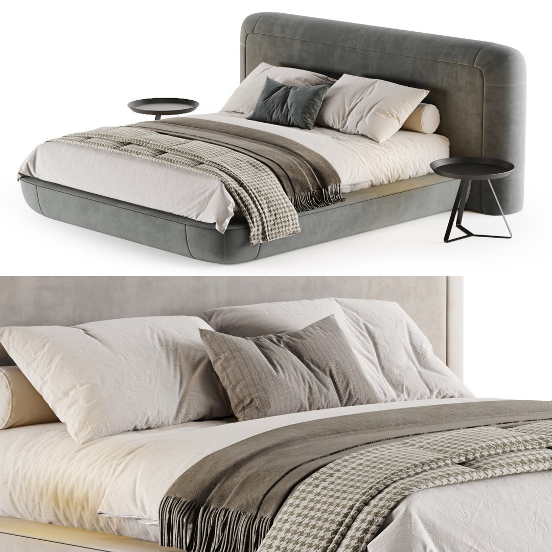 OKOME Bed By Alias 3D Model - TurboSquid 2133870