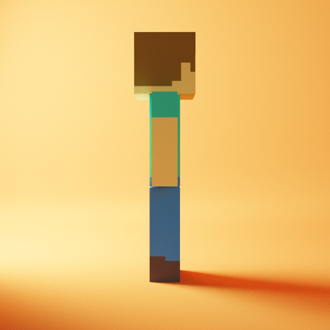 Free Minecraft Character 3D Model - TurboSquid 1295104
