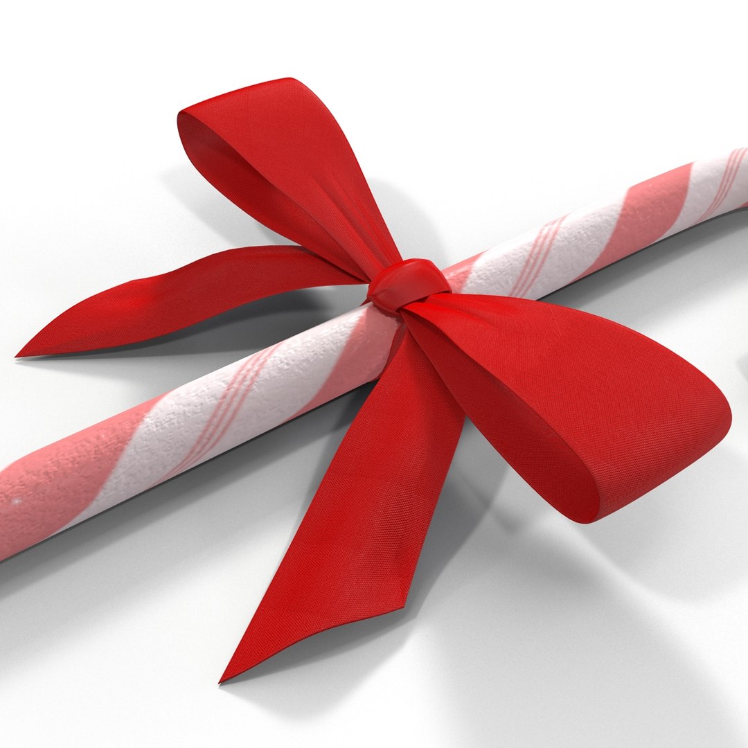 Candy Cane 3d Model
